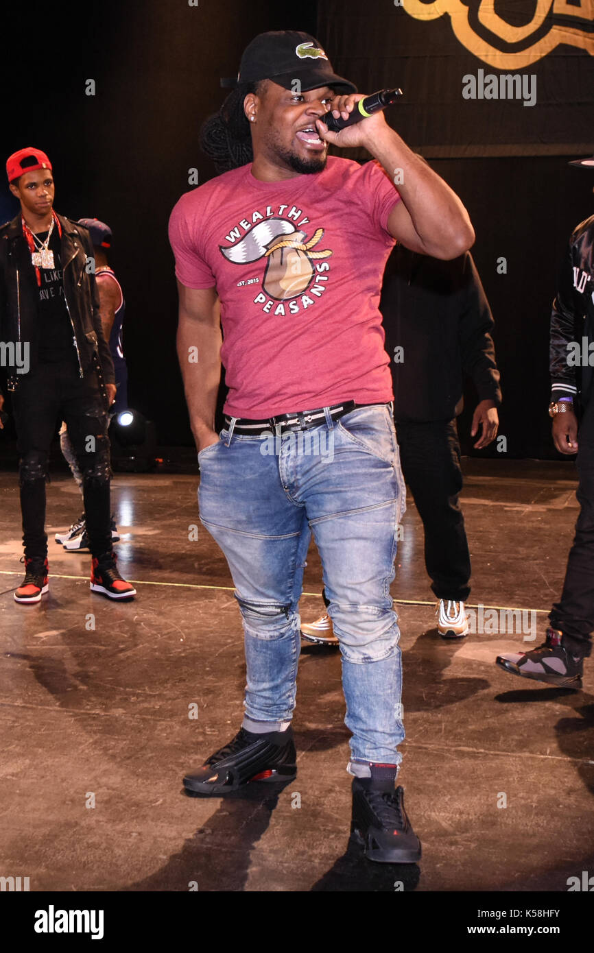 NEW YORK, NY- SEPTEMBER 8, 2017: Emmanuel Hudson at the Wild 'N Out ...