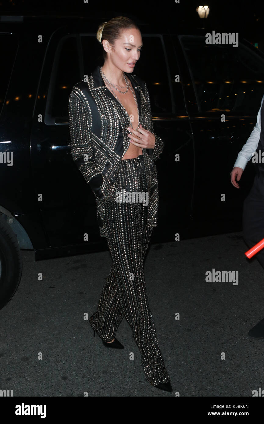 New York, NY, USA. 8th Sep, 2017. Candice Swanepoel at the 2017 Harper ...