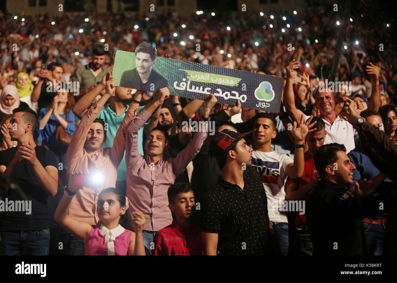 Rawabi, West Bank, Palestinian Territory. 8th Sep, 2017. Palestinians ...