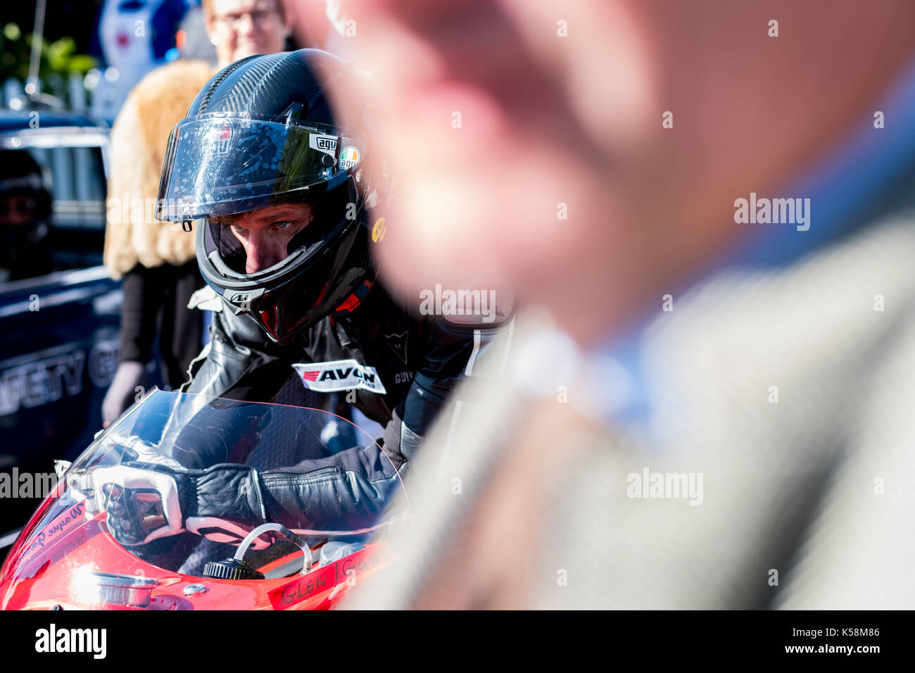 Chichester, West Sussex, UK. 9th Sptember, 2017. Guy Martin during the ...