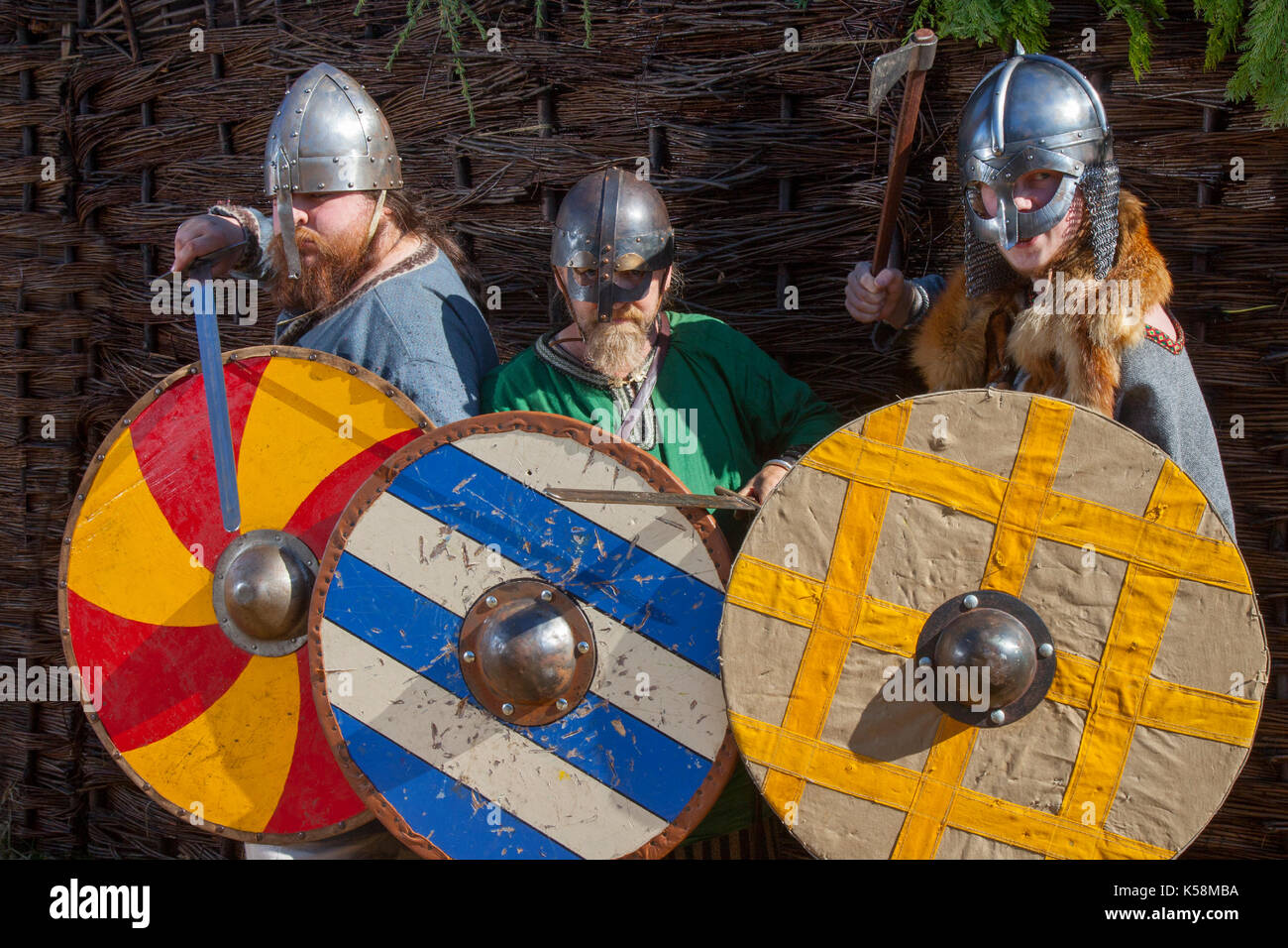 Viking Shields High Resolution Stock Photography and Images - Alamy