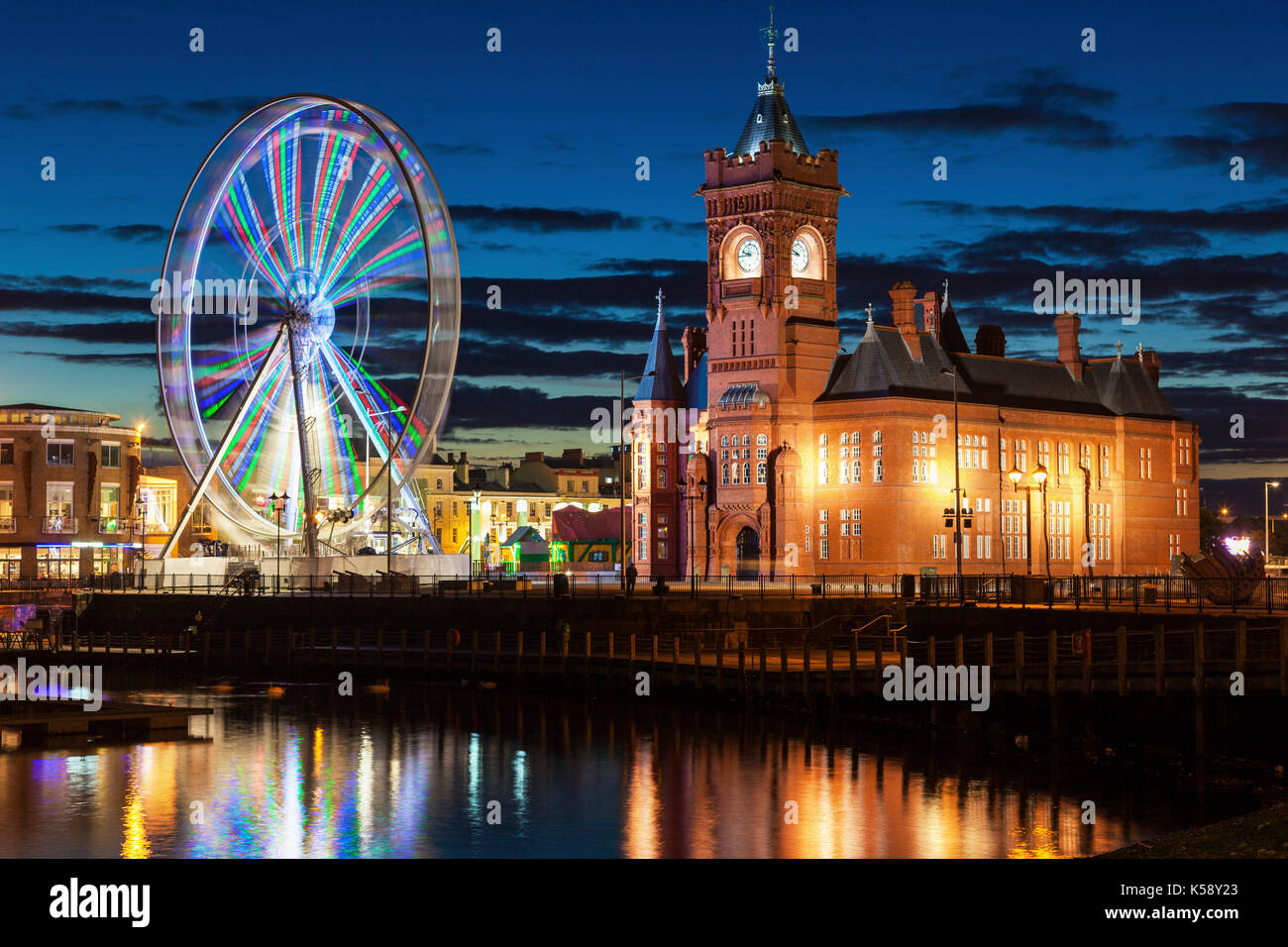 Pier Head, Cardiff Bay, Cardiff, Wales, UK Stock Photo - Alamy