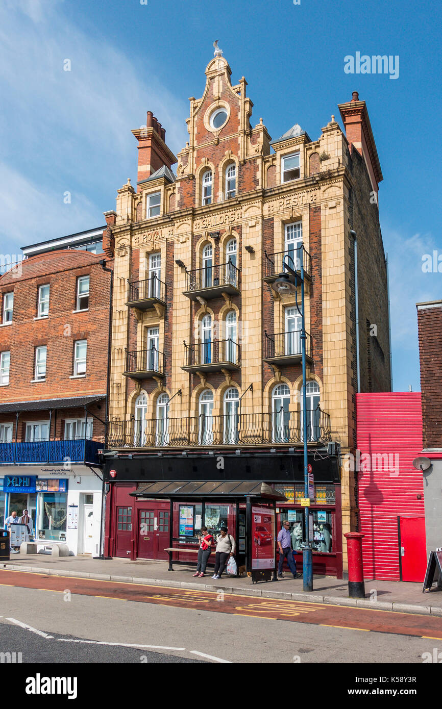 Royal Sailors Rest,Building,Harbour Parade,Ramsgate,Kent,UK Stock Photo ...