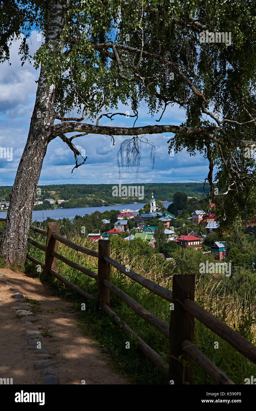 A series of photos with Russian provincial scenery. Summer, noon ...