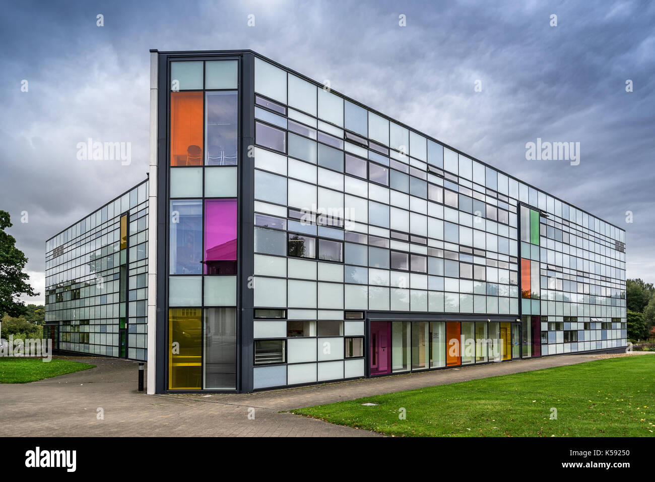 The Open University in Milton Keynes Stock Photo - Alamy