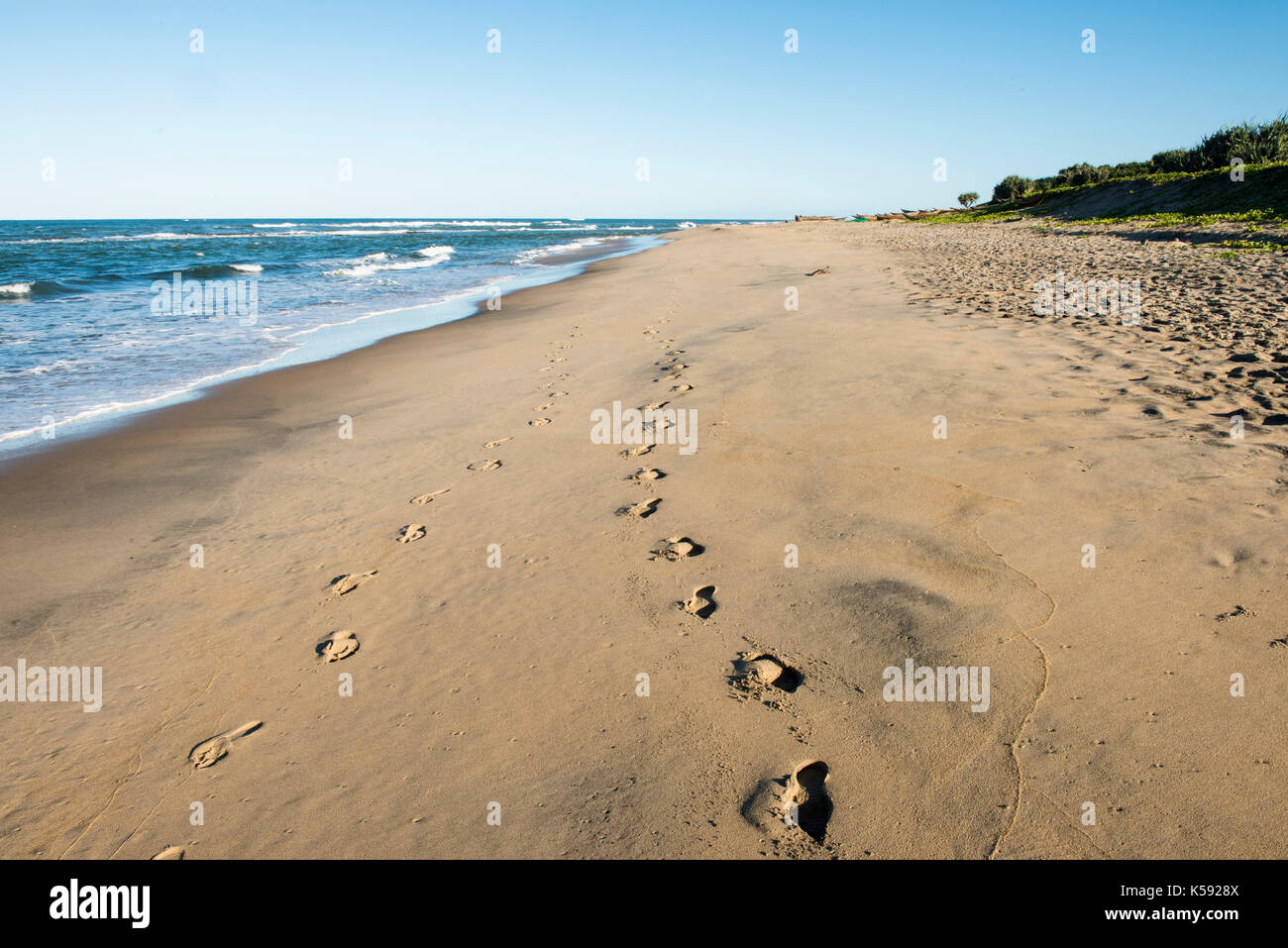 Beach, Manakara, Madagascar Stock Photo - Alamy