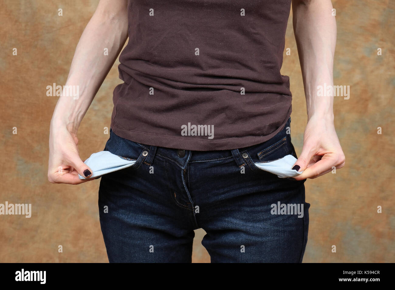 Female showing pants hi-res stock photography and images - Alamy