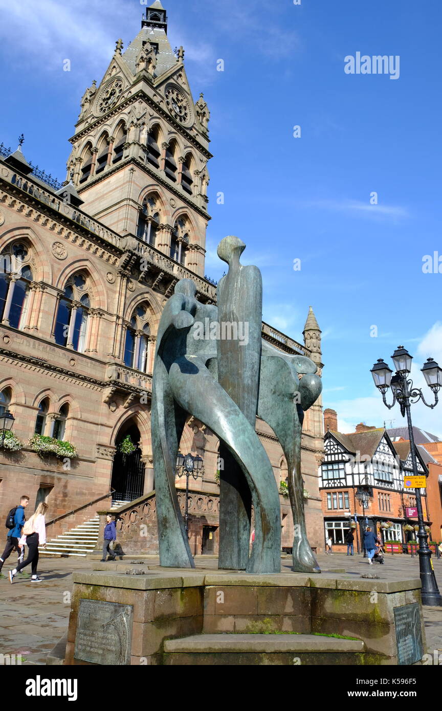 Chester, England, Cathedral, Cathedral Square, Historic Gateway ...
