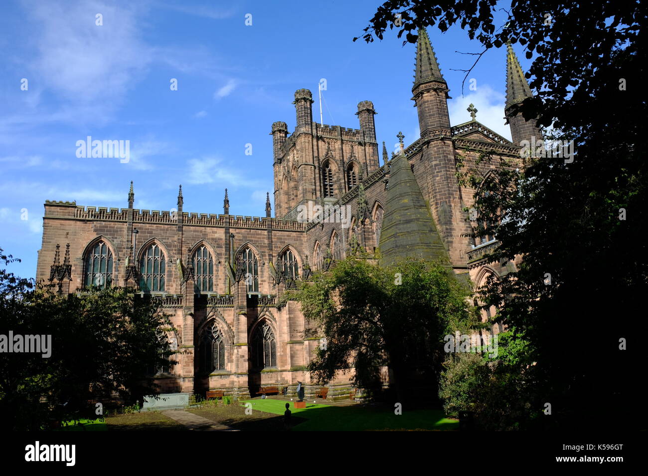 Chester, England, Cathedral, Cathedral Square, Historic Gateway ...