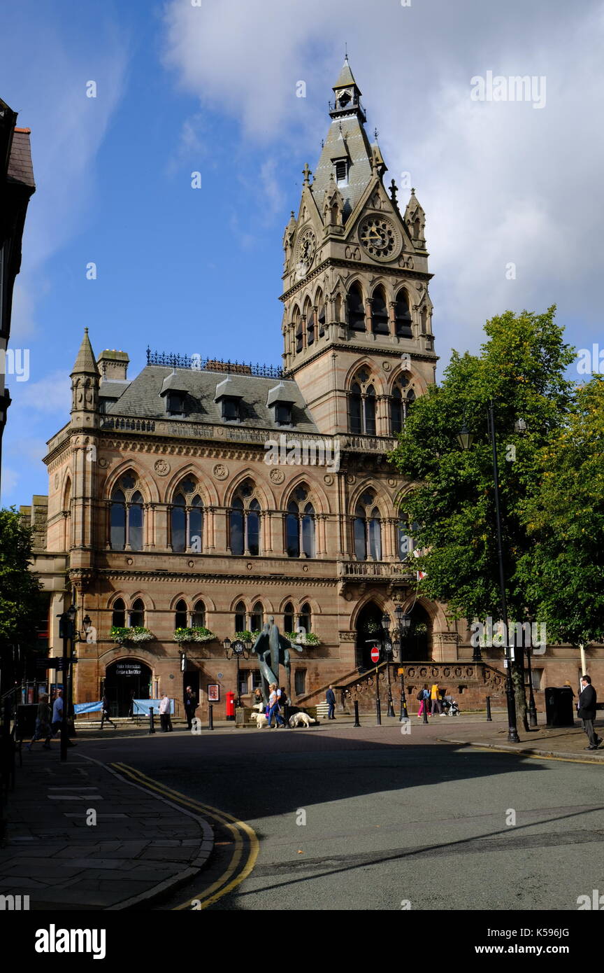 Chester, England, Cathedral, Cathedral Square, Historic Gateway ...
