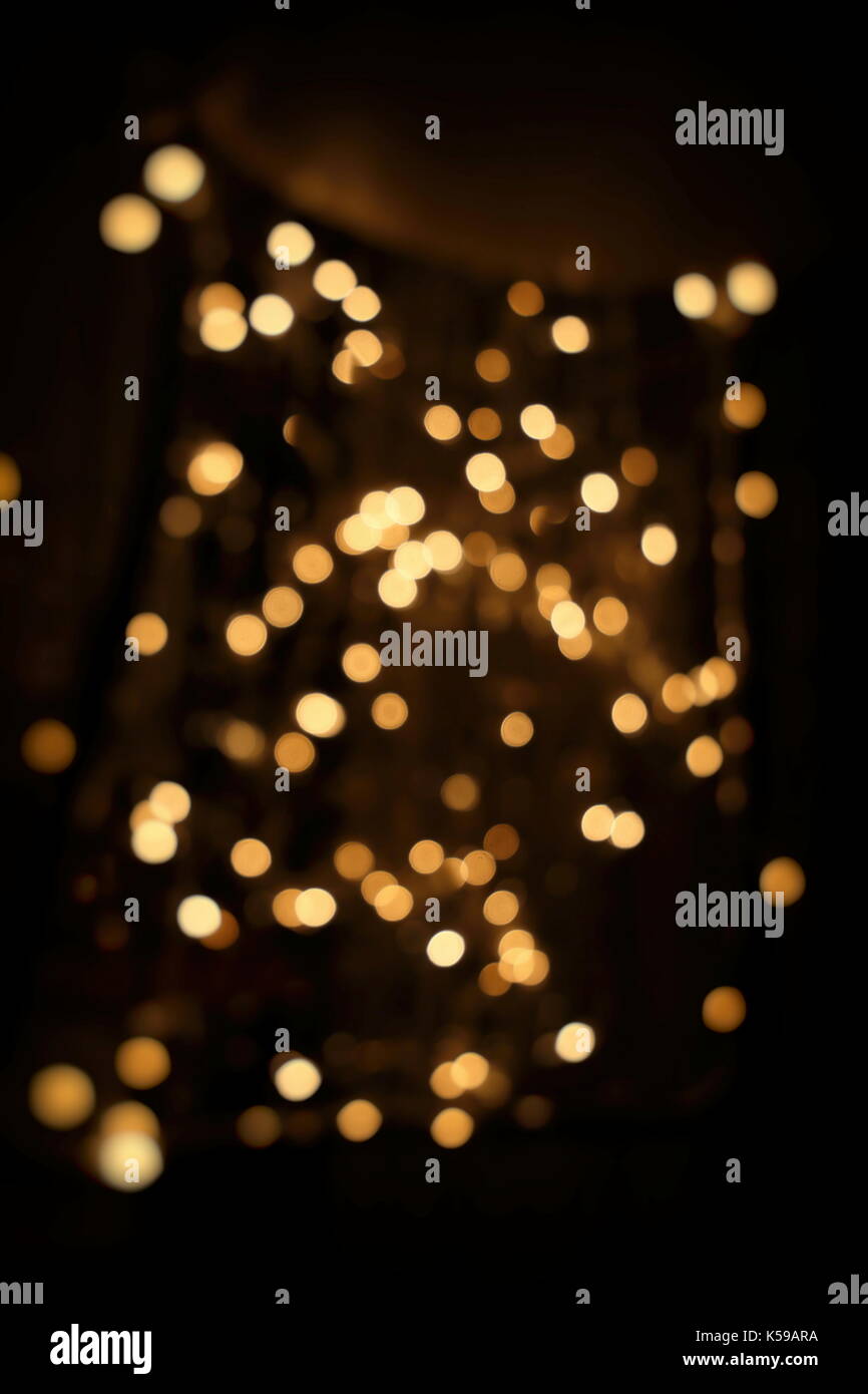 Bright light spots abstract bokeh blurred texture background Stock ...