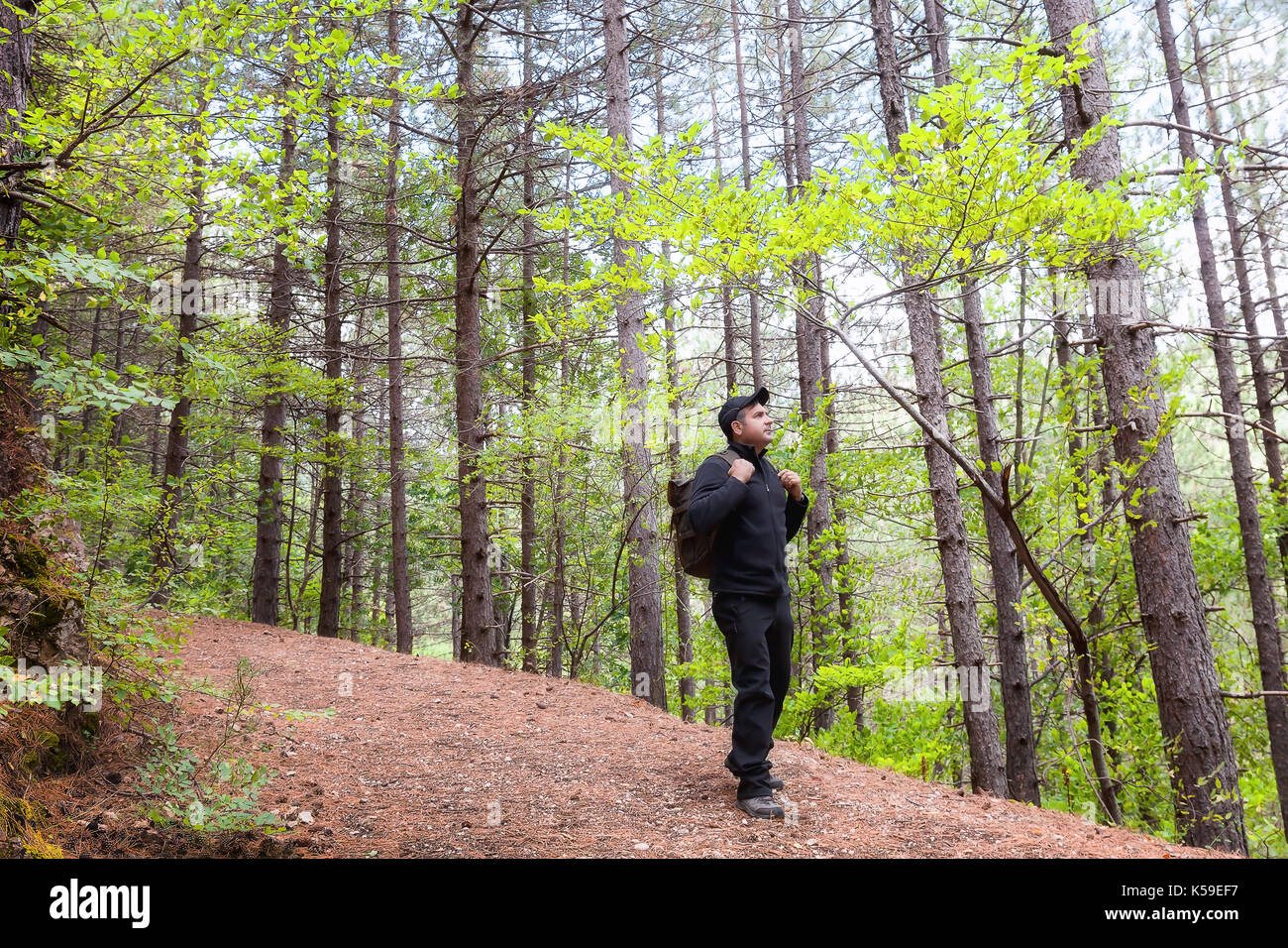 Man crosses path in hi-res stock photography and images - Alamy