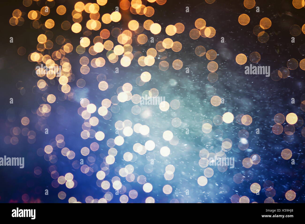 Bright light spots abstract bokeh blurred texture background Stock ...