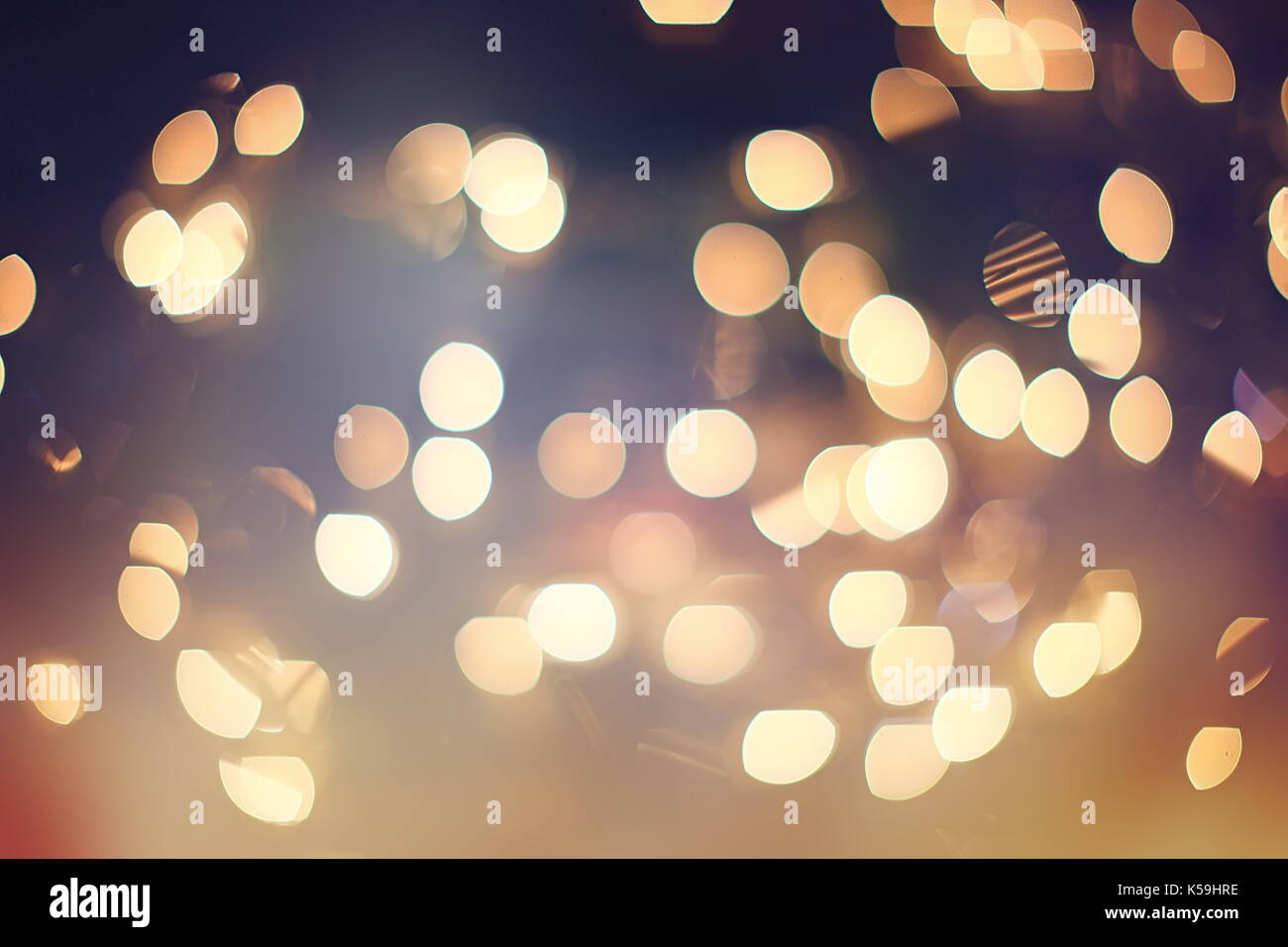 Bright light spots abstract bokeh blurred texture background Stock ...