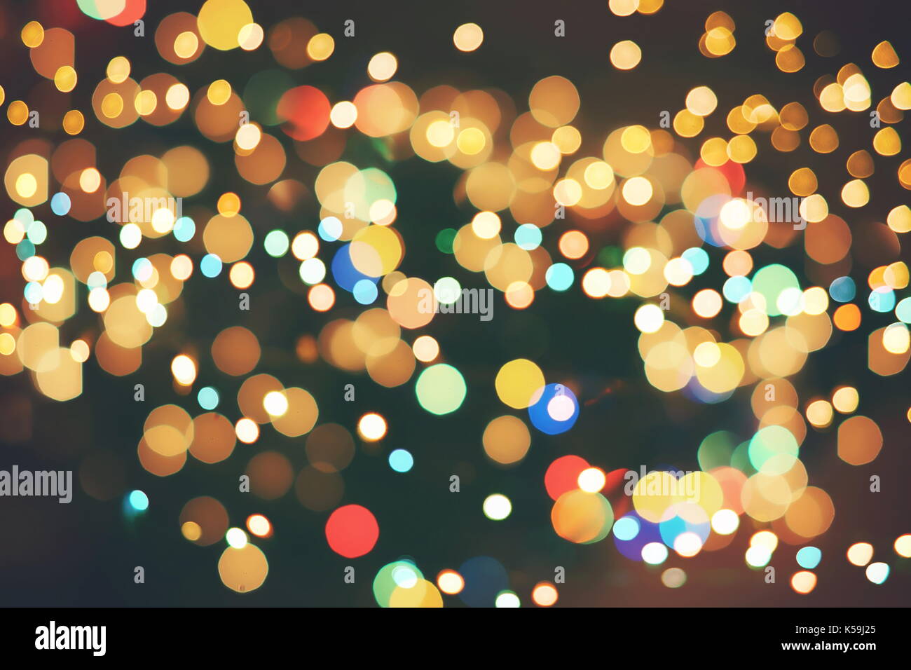 Bright light spots abstract bokeh blurred texture background Stock ...