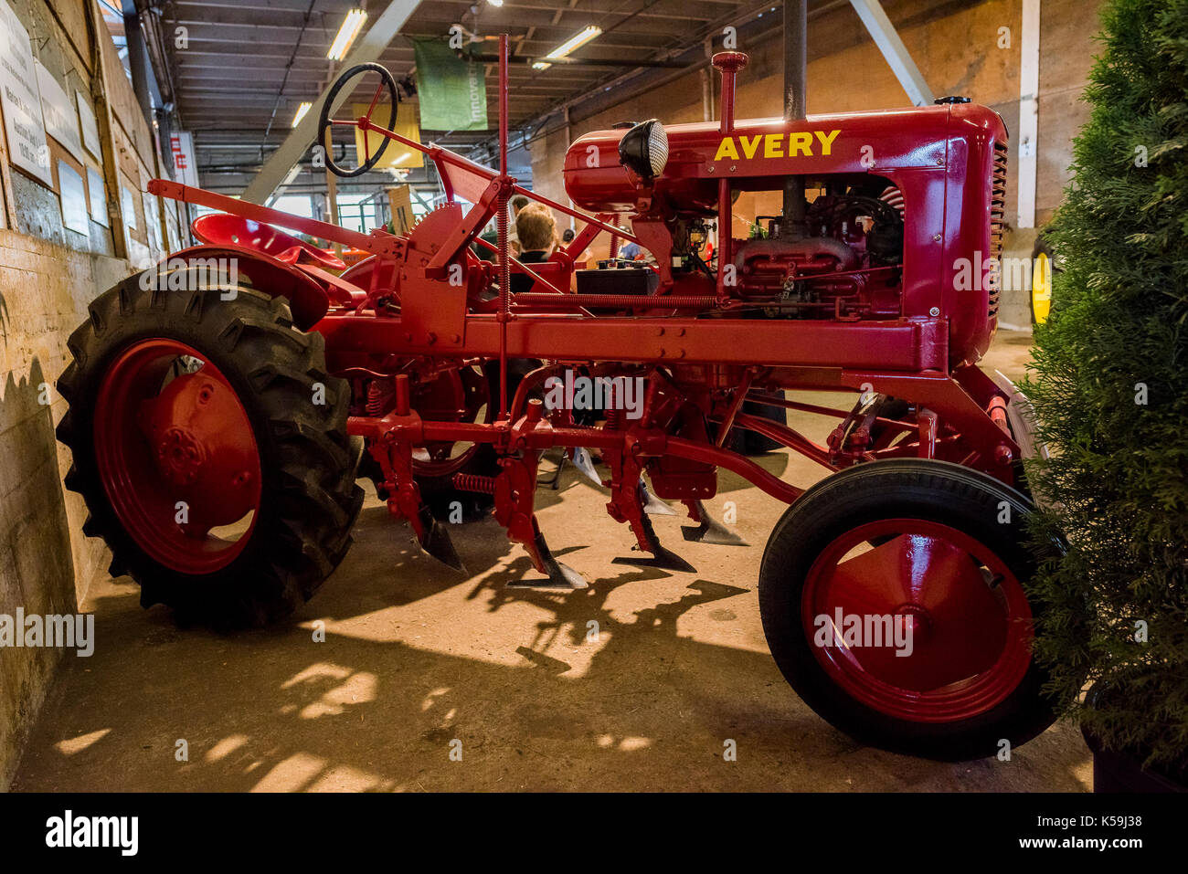 B.F. Avery Model V Farm Tractor on display at the PNE, Vancouver ...