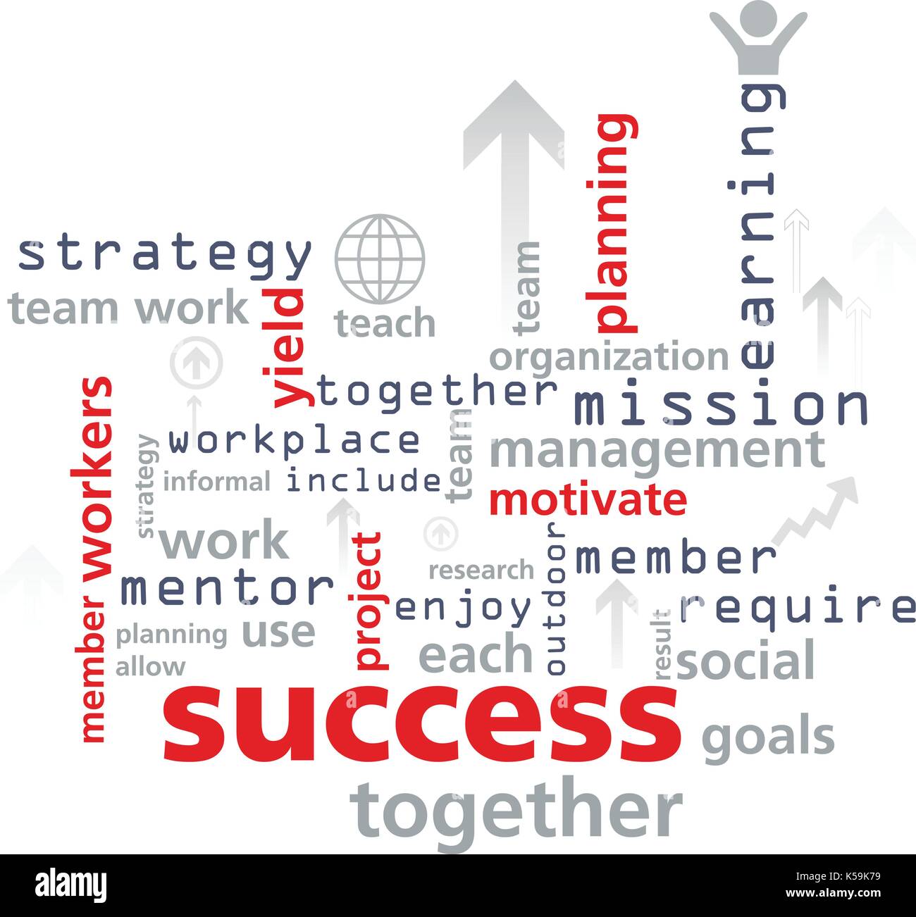 Success Concept Design Stock Vector Image & Art - Alamy