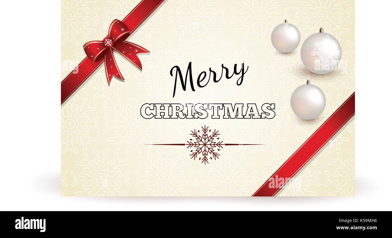 Christmas Gift Ribbon Stock Vector Image & Art - Alamy