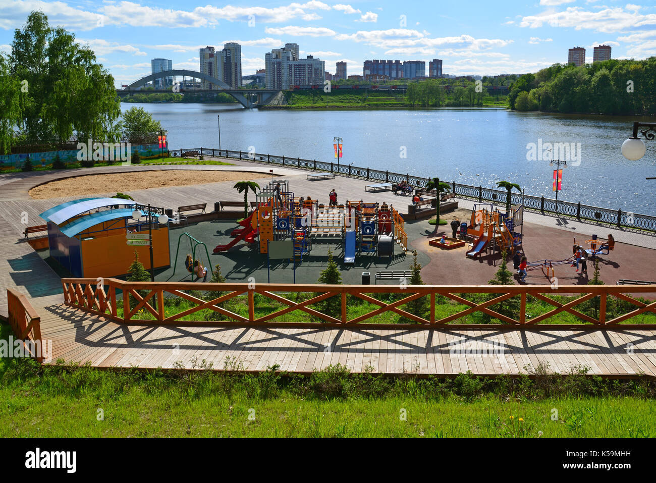Kid water slide hi-res stock photography and images - Alamy