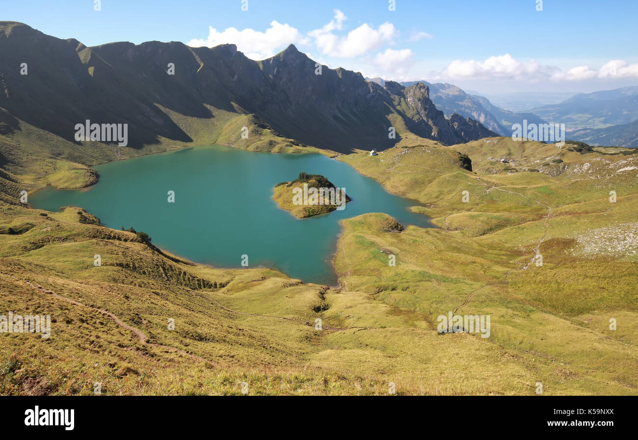 Island in the lake schrecksee hi-res stock photography and images - Alamy