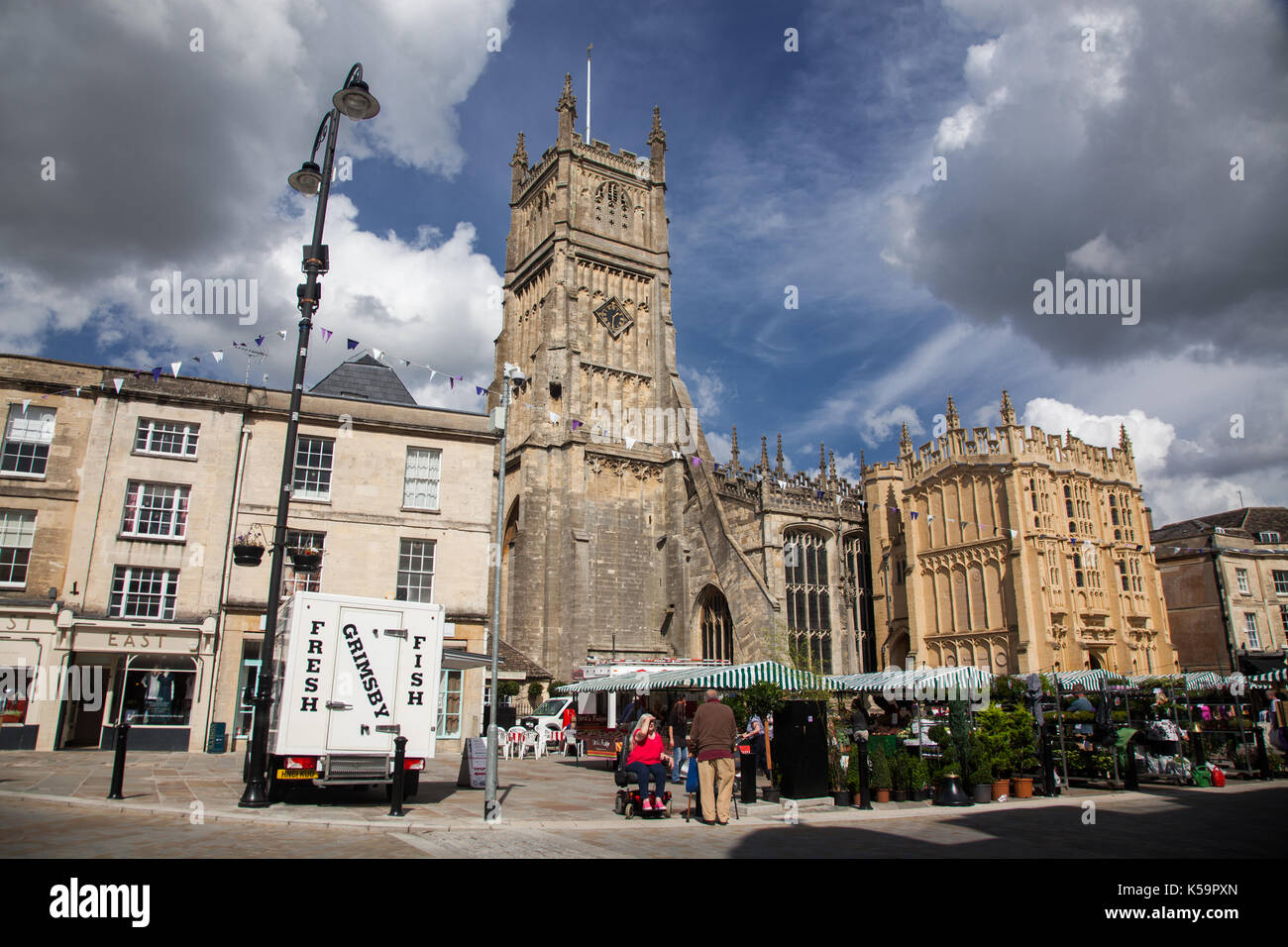 Map of cirencester hi-res stock photography and images - Alamy