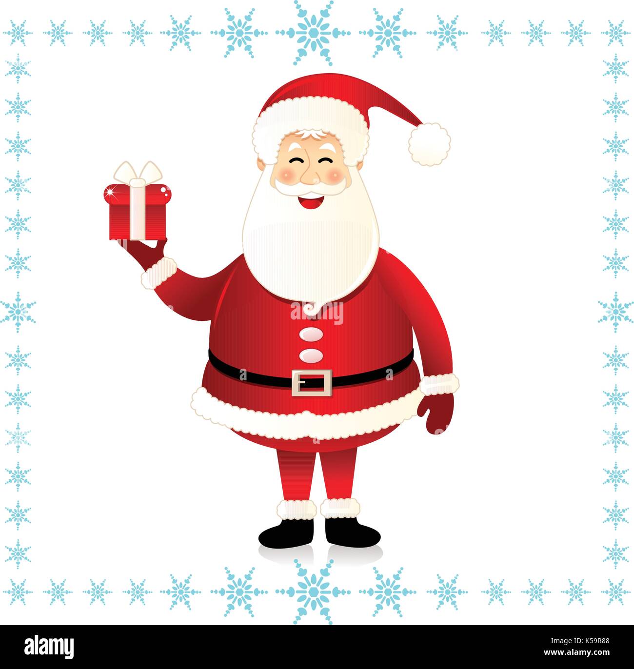 Santa clause Stock Vector Images - Alamy