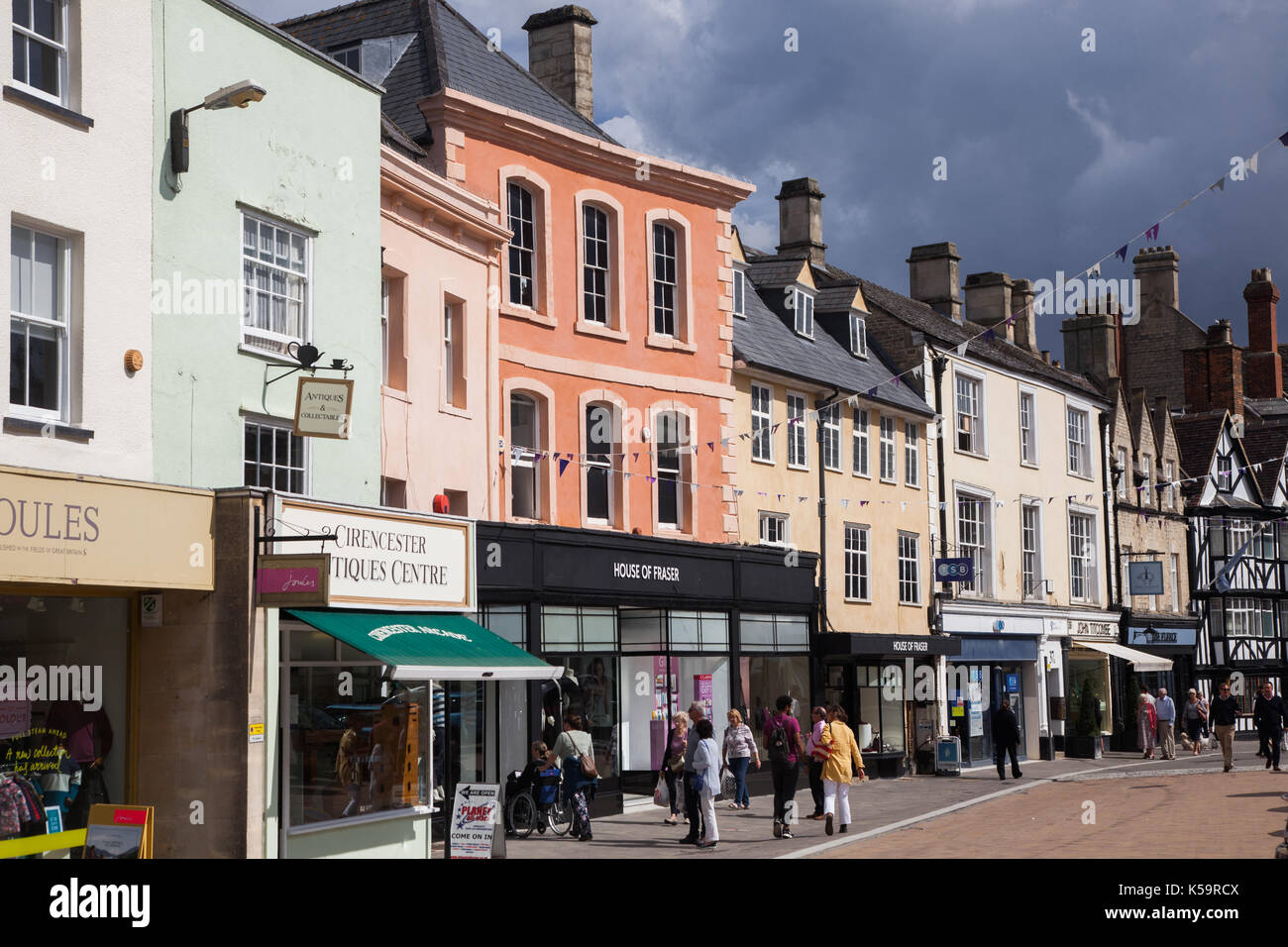 Cirencester city map hi-res stock photography and images - Alamy