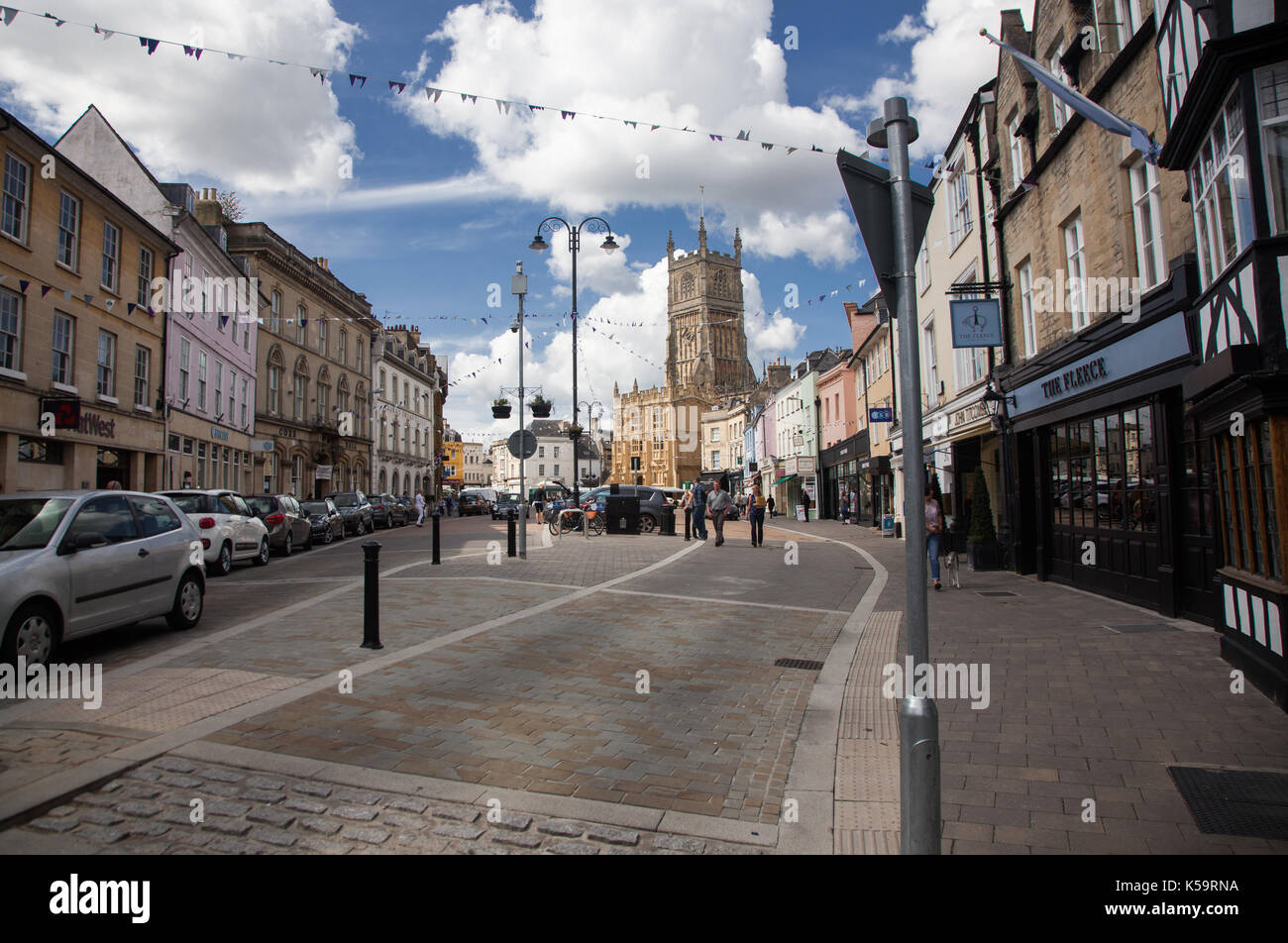 Cirencester city map hi-res stock photography and images - Alamy