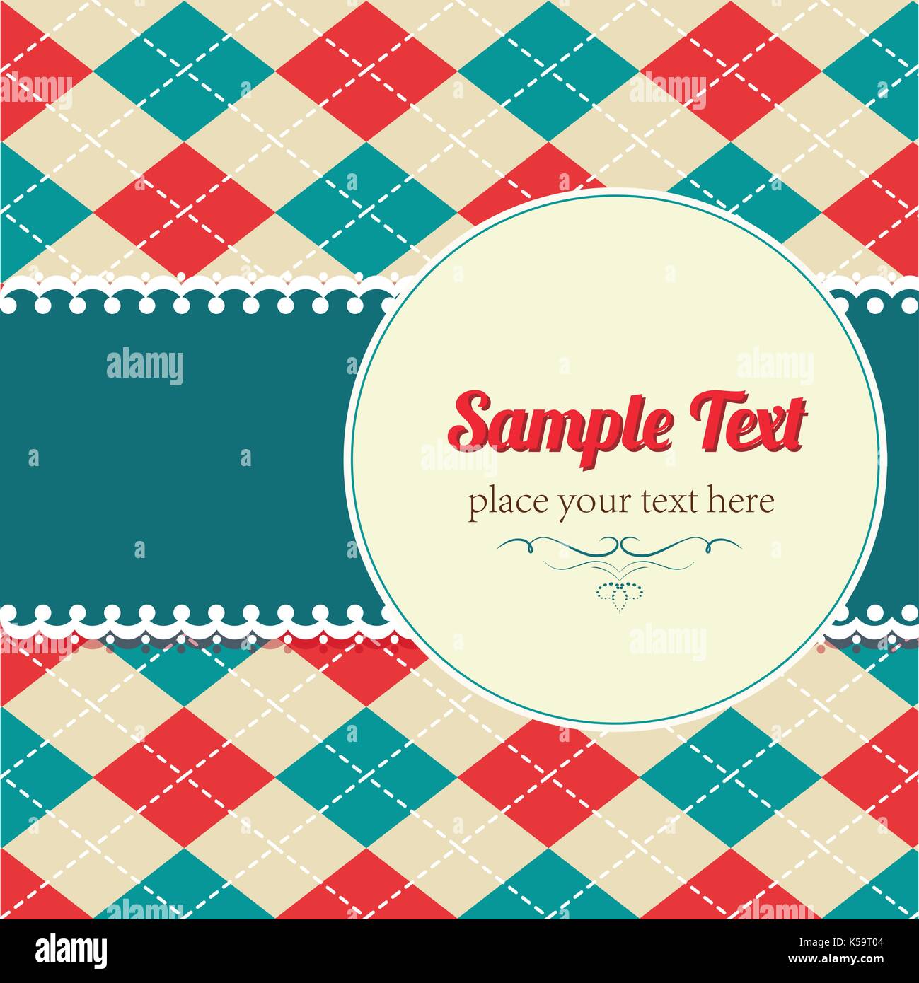 Vector illustration of a textured and colorful retro triangle pattern ...