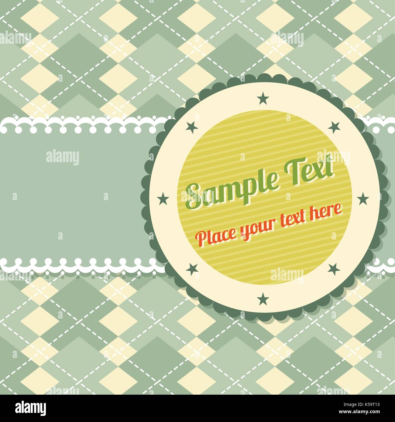 Vector illustration of a textured and colorful retro triangle pattern ...