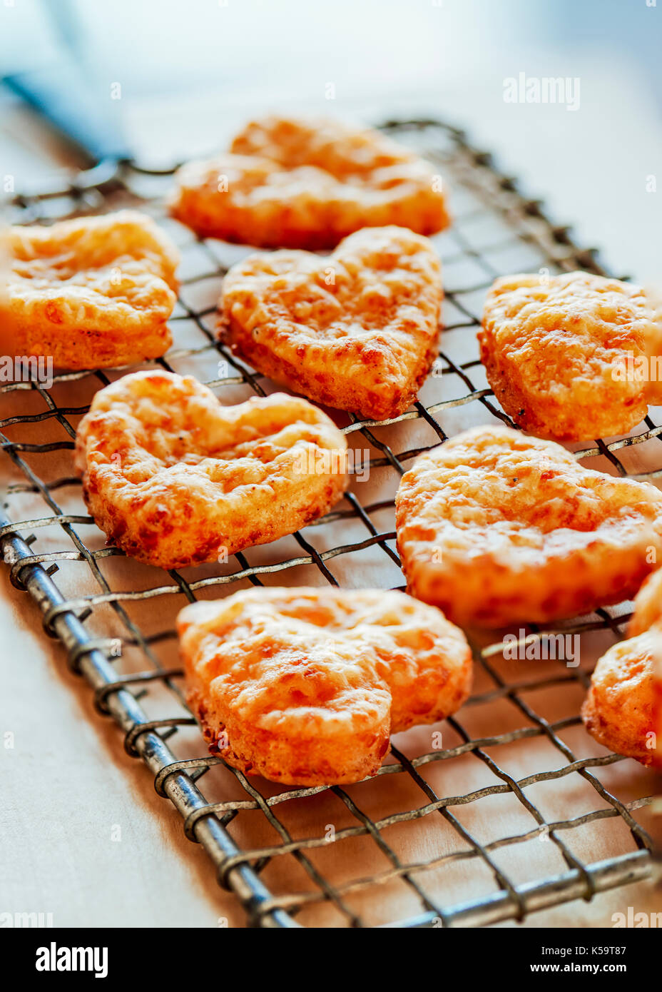 Crunchy cheese puffs hi-res stock photography and images - Alamy