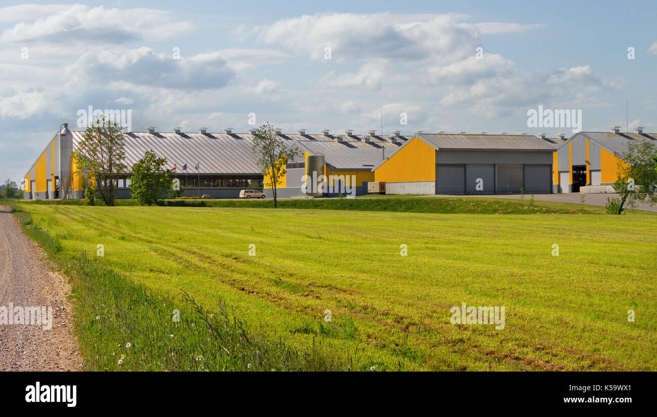 House of milk farm in countryside Stock Photo - Alamy