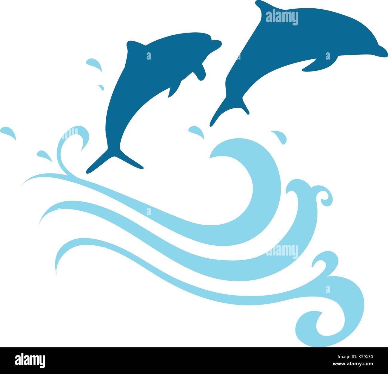 Dolphin Symbol Stock Photos & Dolphin Symbol Stock Images - Alamy