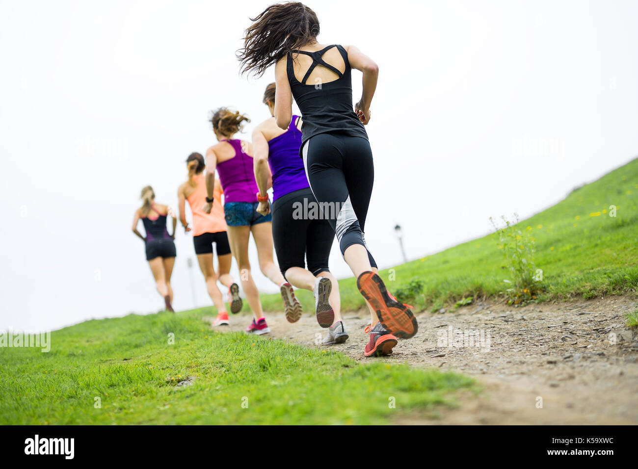 Park hill road runner running hi-res stock photography and images - Alamy