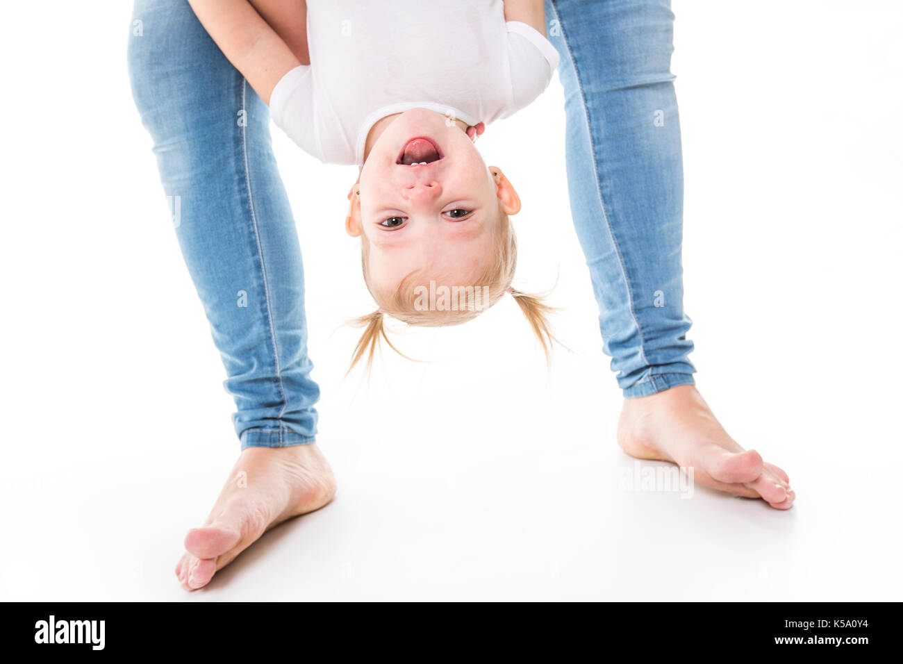 Little Girl Upside Down at Randall Maupin blog
