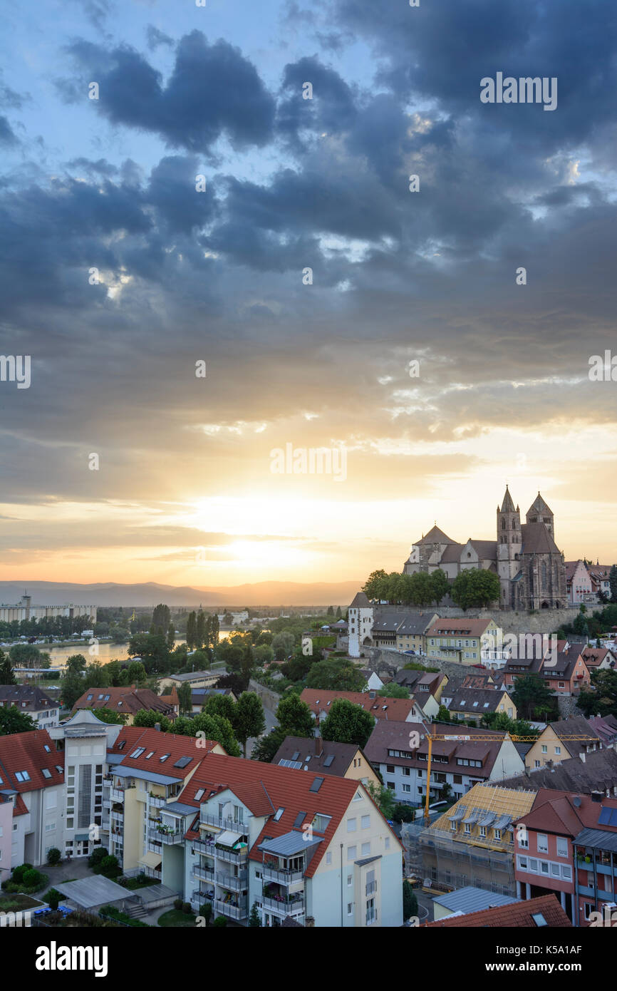 Germany europe baden wurttemberg breisach rhine hi-res stock ...