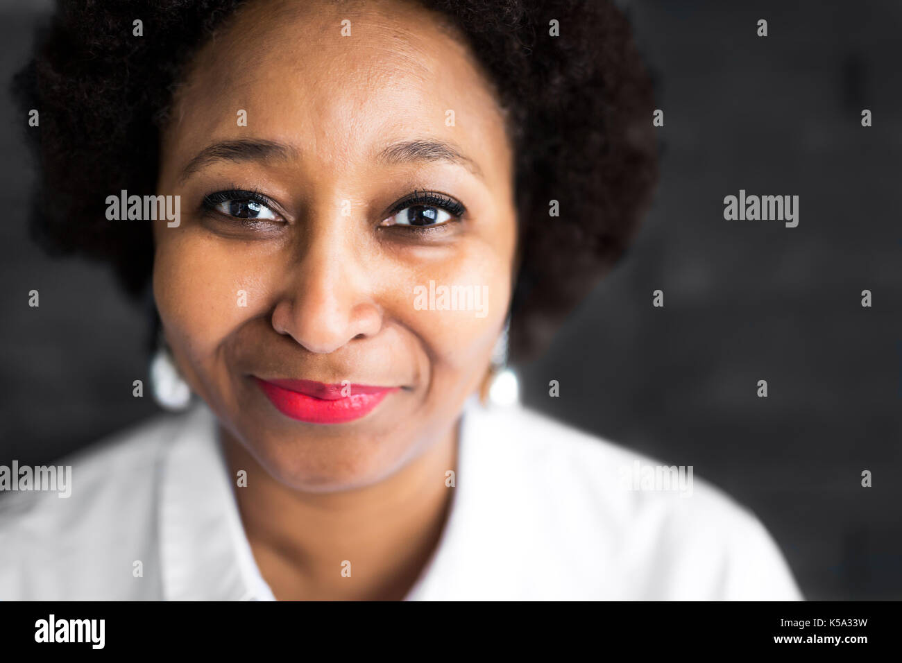African lady portrait hi-res stock photography and images - Alamy