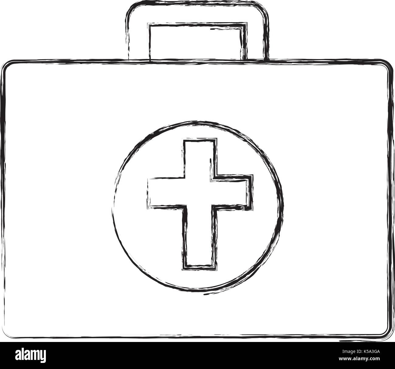 First Aid Symbol Coloring Pages