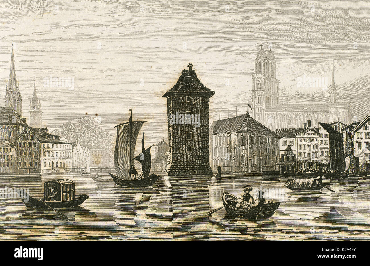 1835 engraving hi-res stock photography and images - Alamy