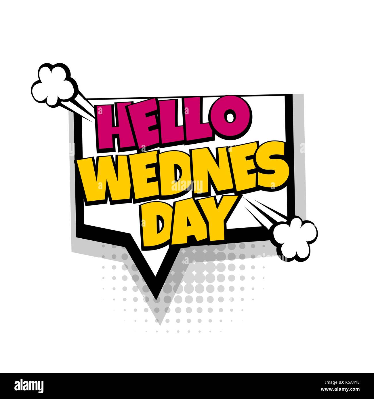 Wednesday Stock Vector Images - Alamy
