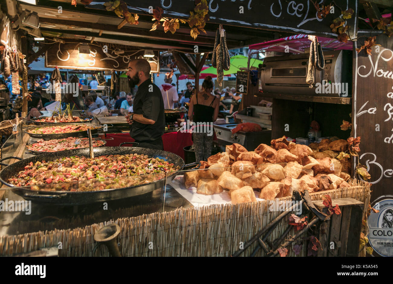 Food festival france hi-res stock photography and images - Alamy