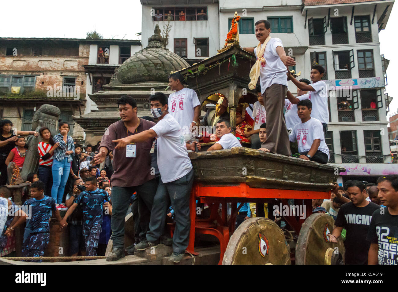 Living goddess kumari hi-res stock photography and images - Alamy
