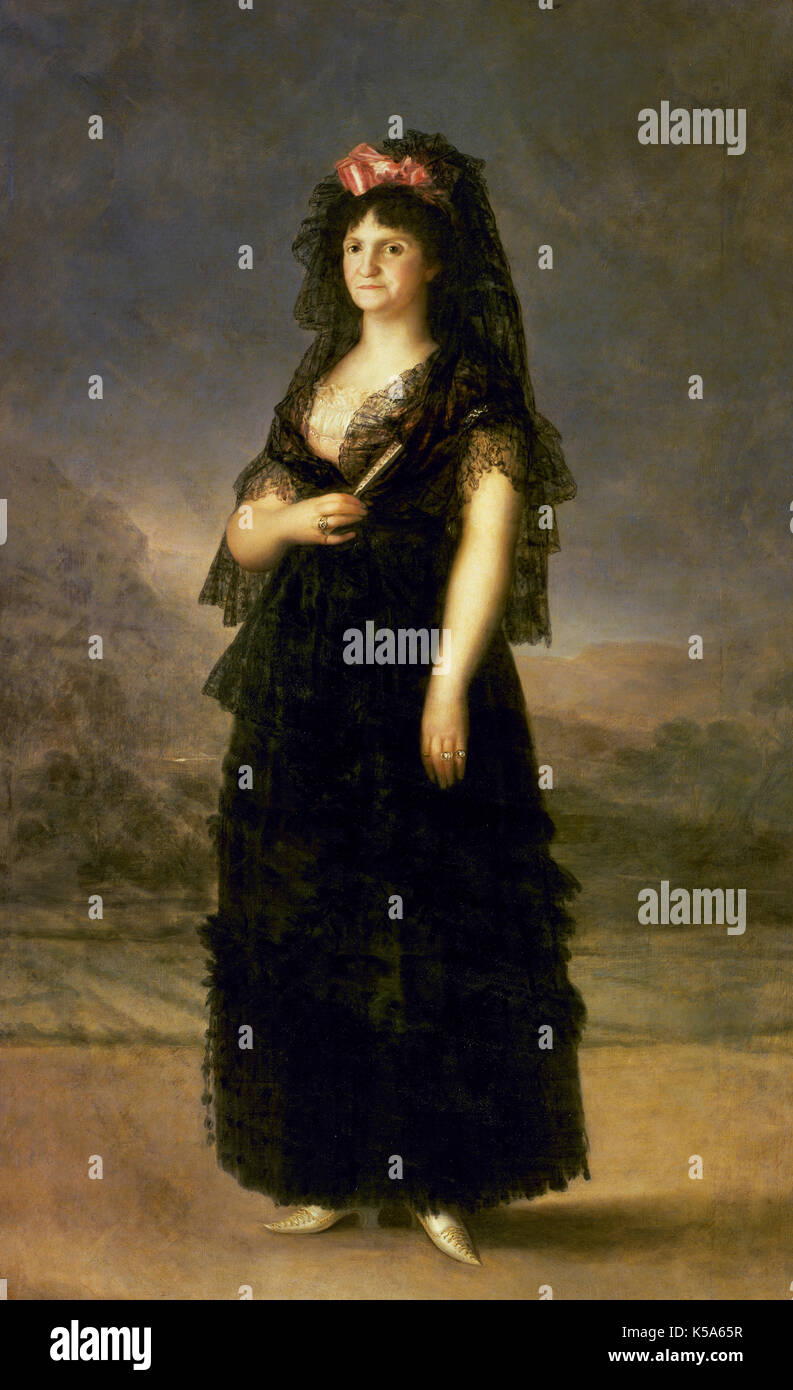 Maria Luisa of Parma (1751-1819). Queen consort of Spain from 1788 to ...