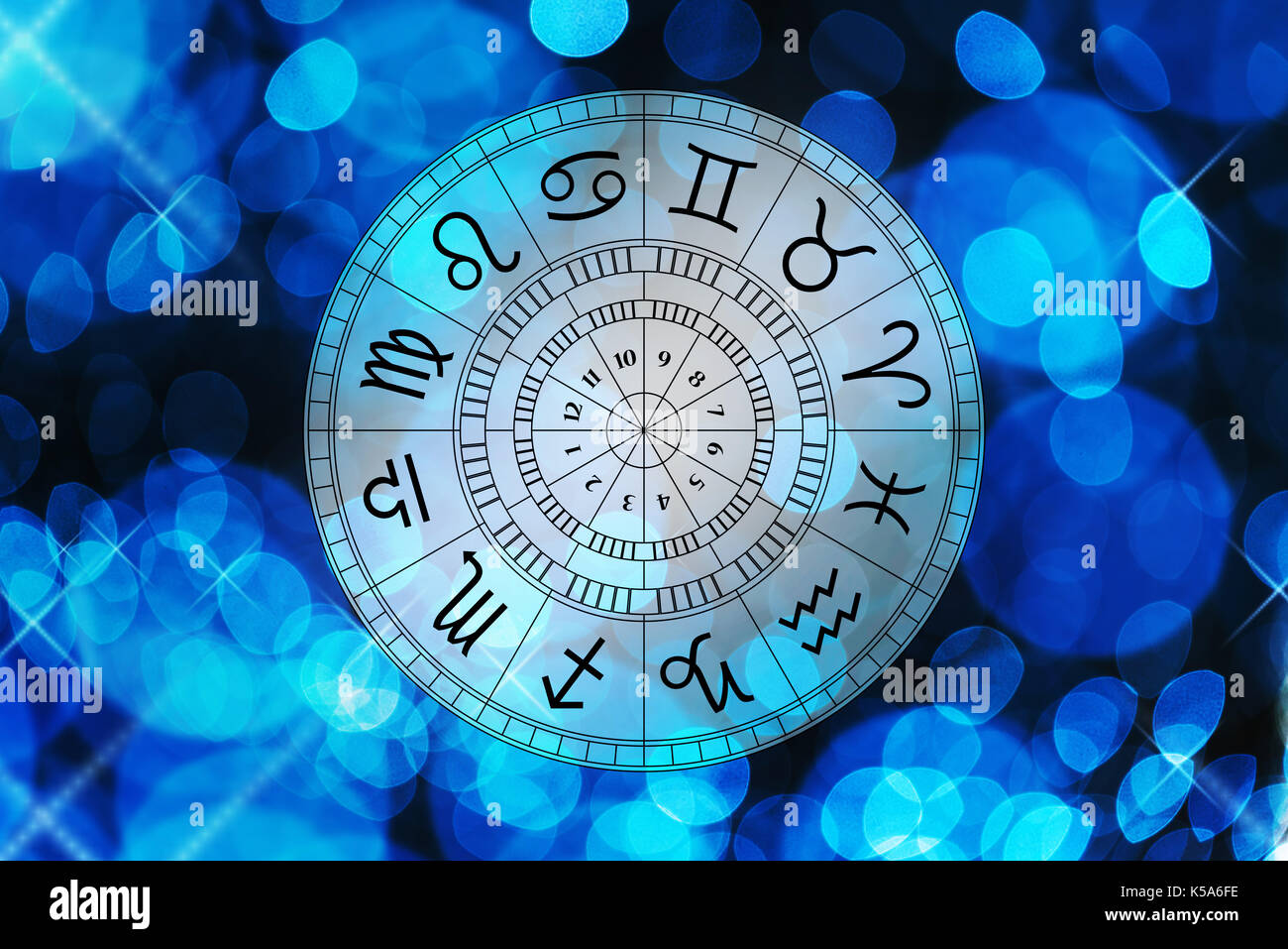 Zodiac astrology signs for horoscope, simple lineart illustration Stock ...