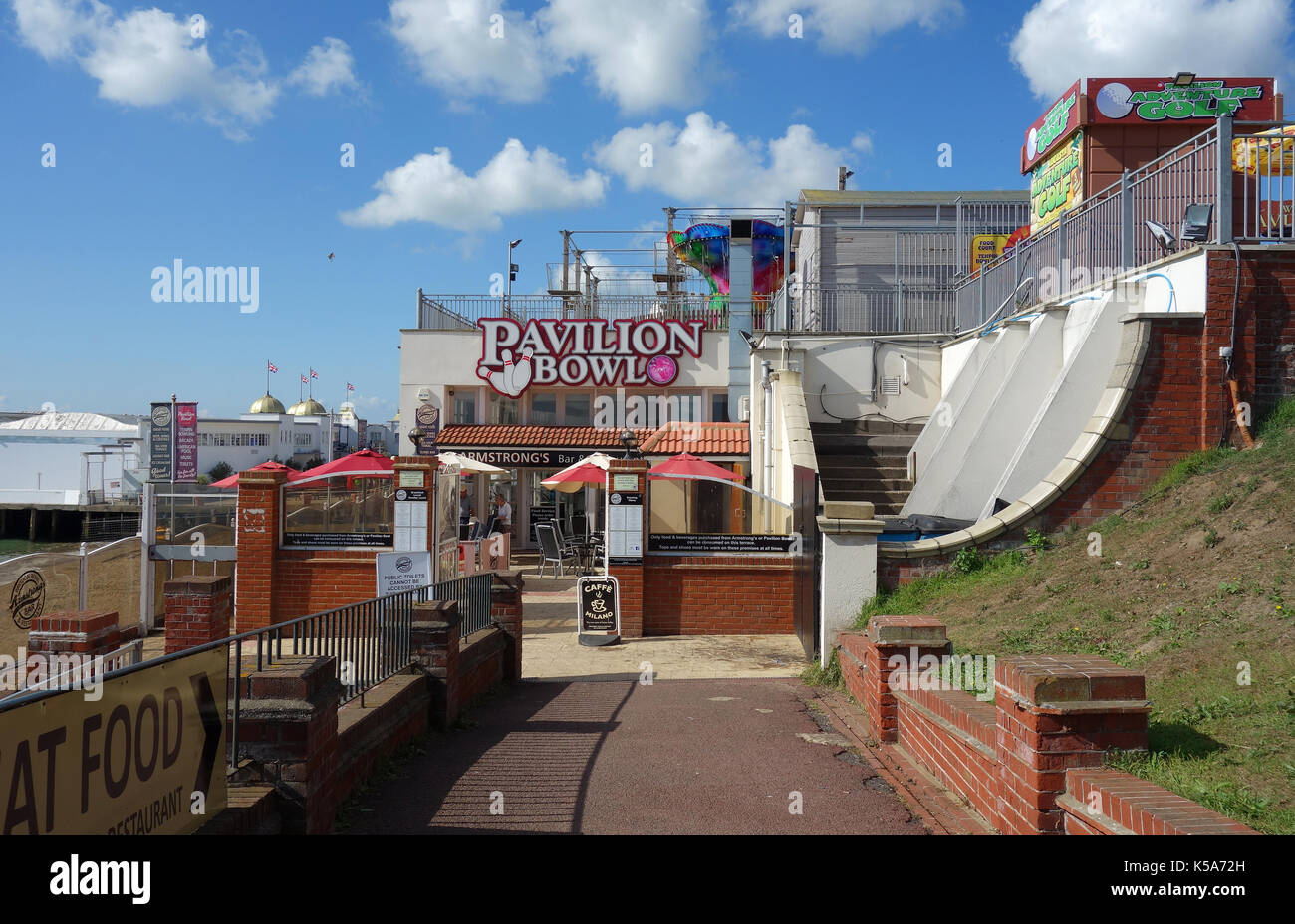 Clacton pavilion hi-res stock photography and images - Alamy