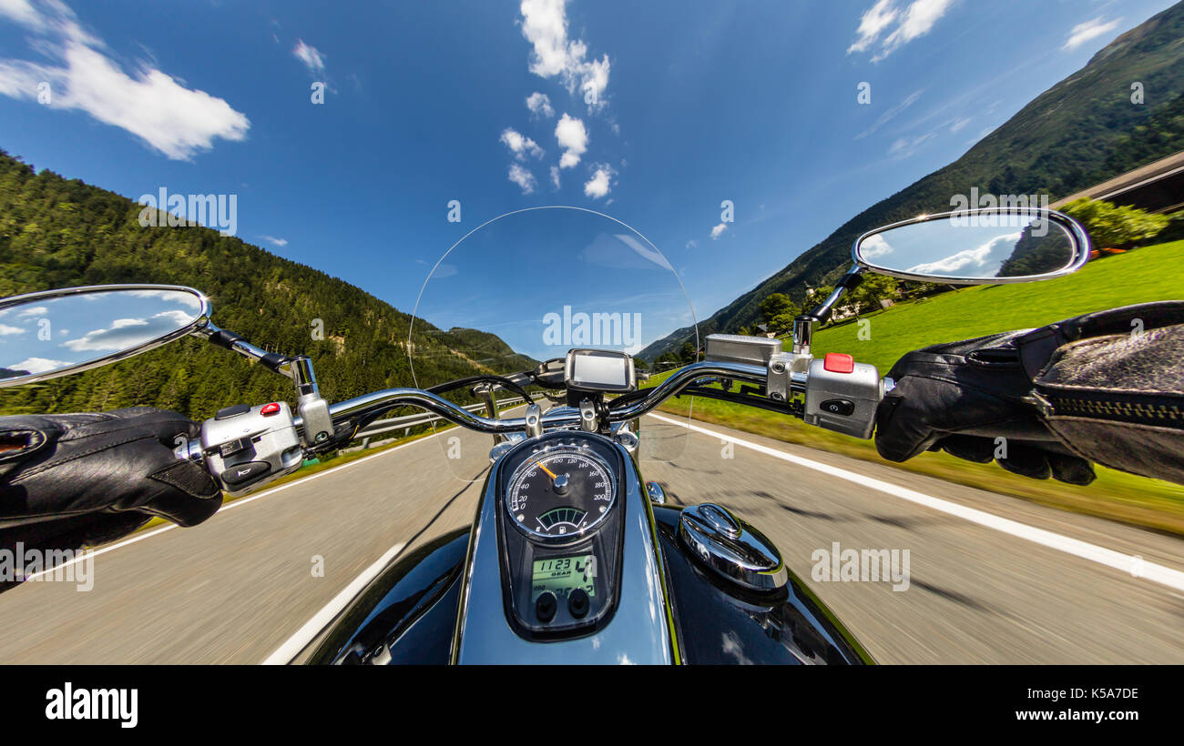 Motorcycle handlebars hi-res stock photography and images - Alamy