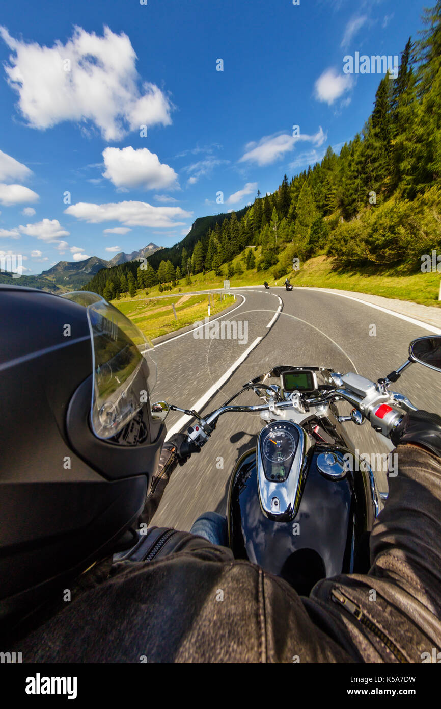 Motorcycle handlebars hi-res stock photography and images - Alamy