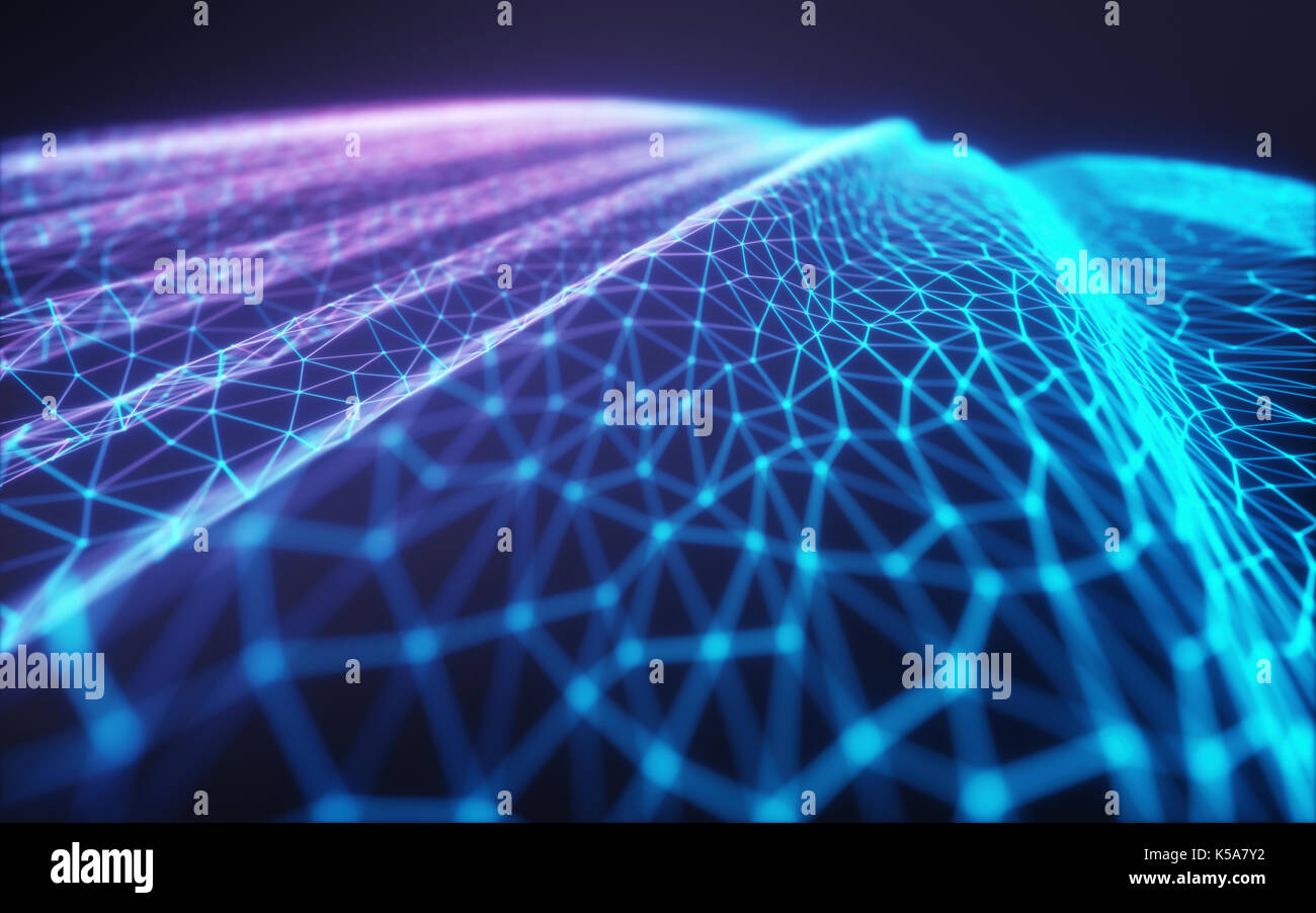 Connecting lines, illustration Stock Photo - Alamy