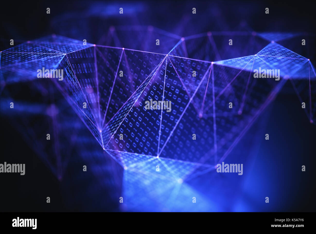 Connecting lines, illustration Stock Photo - Alamy