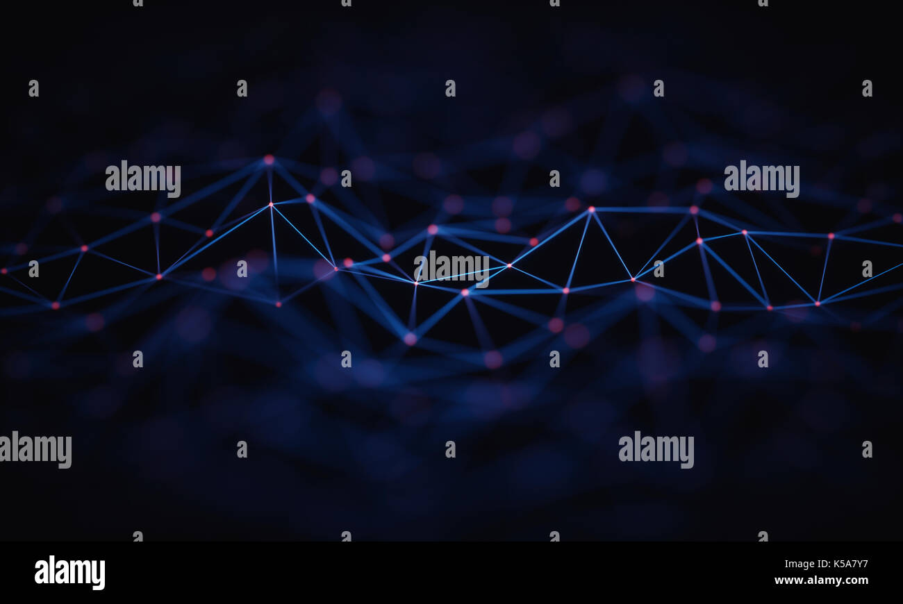 Connecting lines, illustration Stock Photo - Alamy